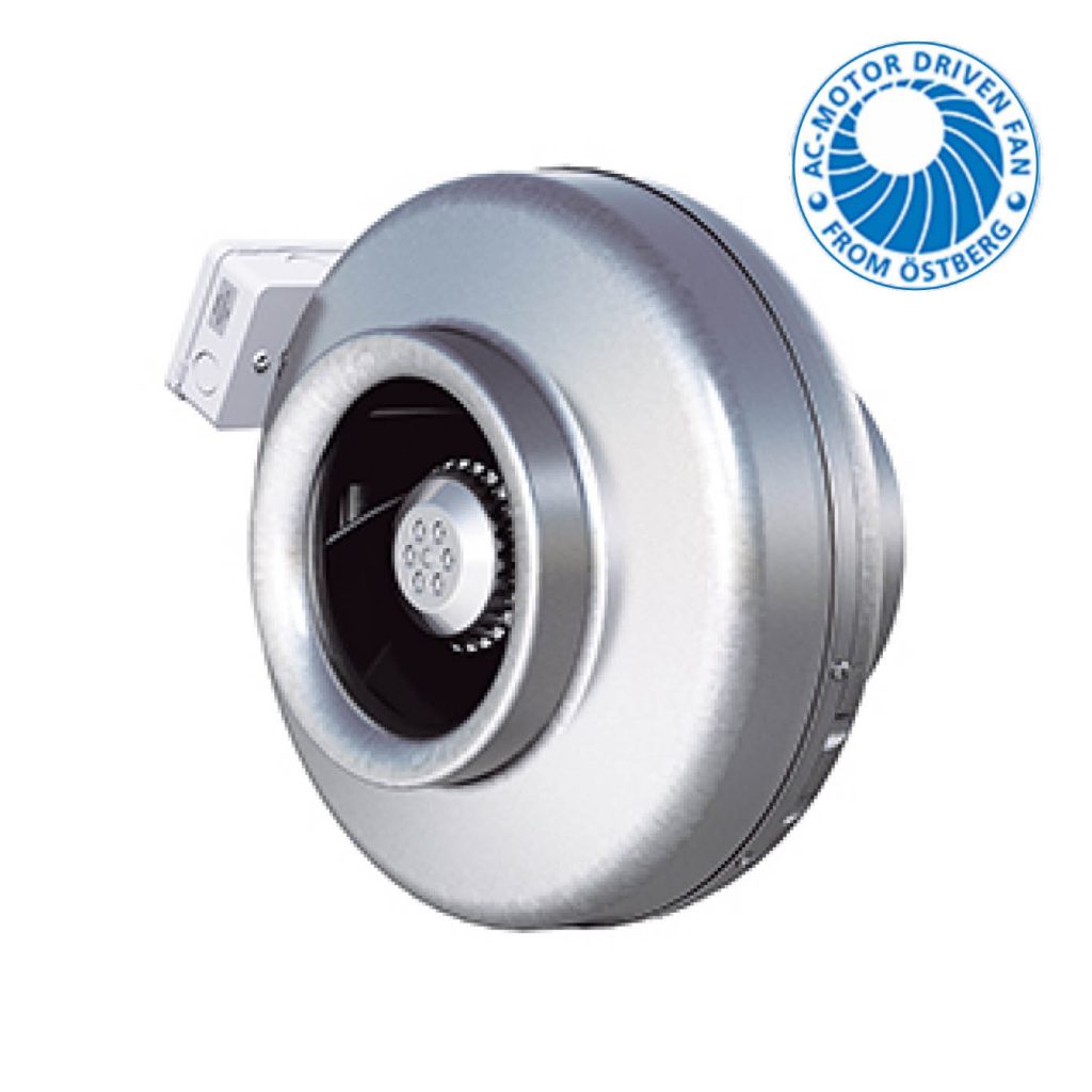 Buisventilatoren | Ruck, Vents, Östberg | Ø100-315 mm | Ventilatiesysteem